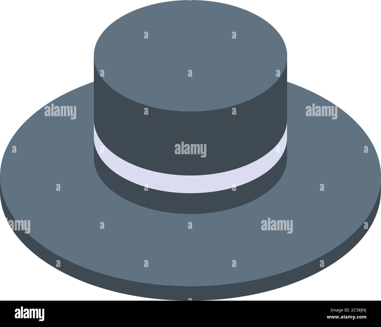 Woman hat icon isometric Cut Out Stock Images & Pictures - Alamy