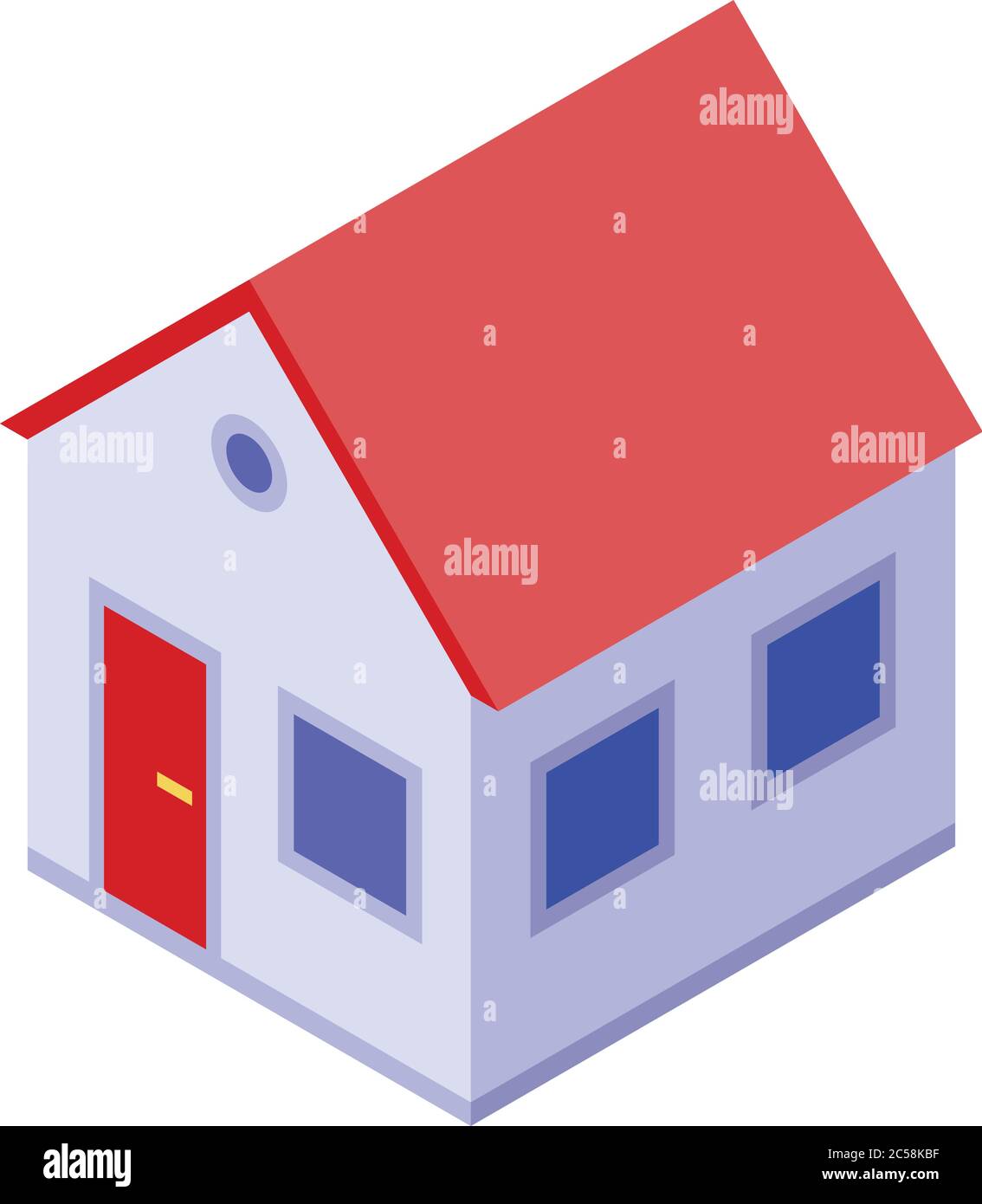 Kid family house icon, isometric style Stock Vector Image & Art - Alamy