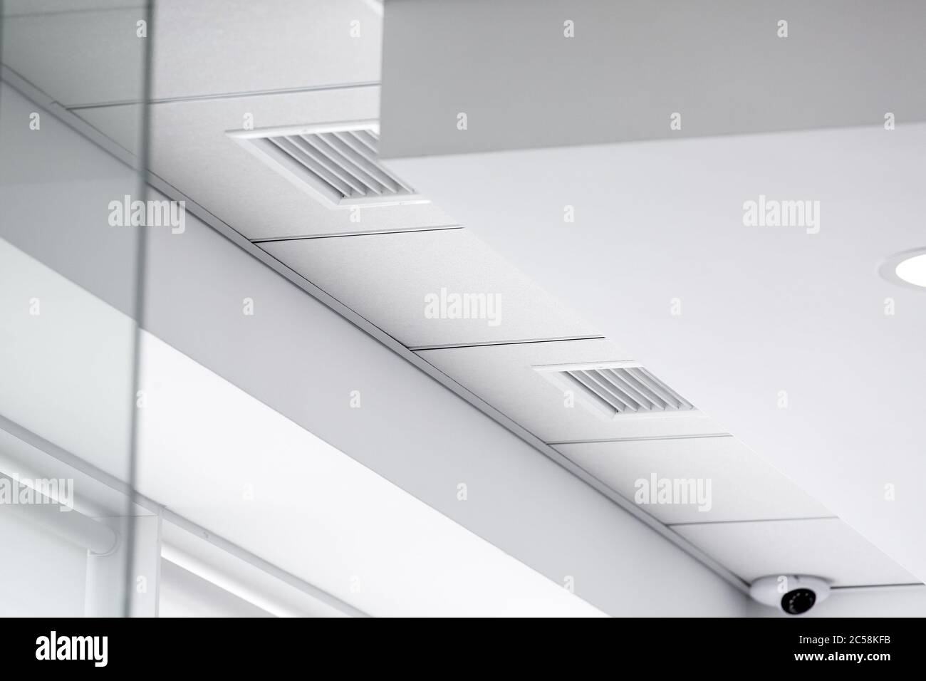 multi-level ceiling with three-dimensional protrusions and a suspended ...