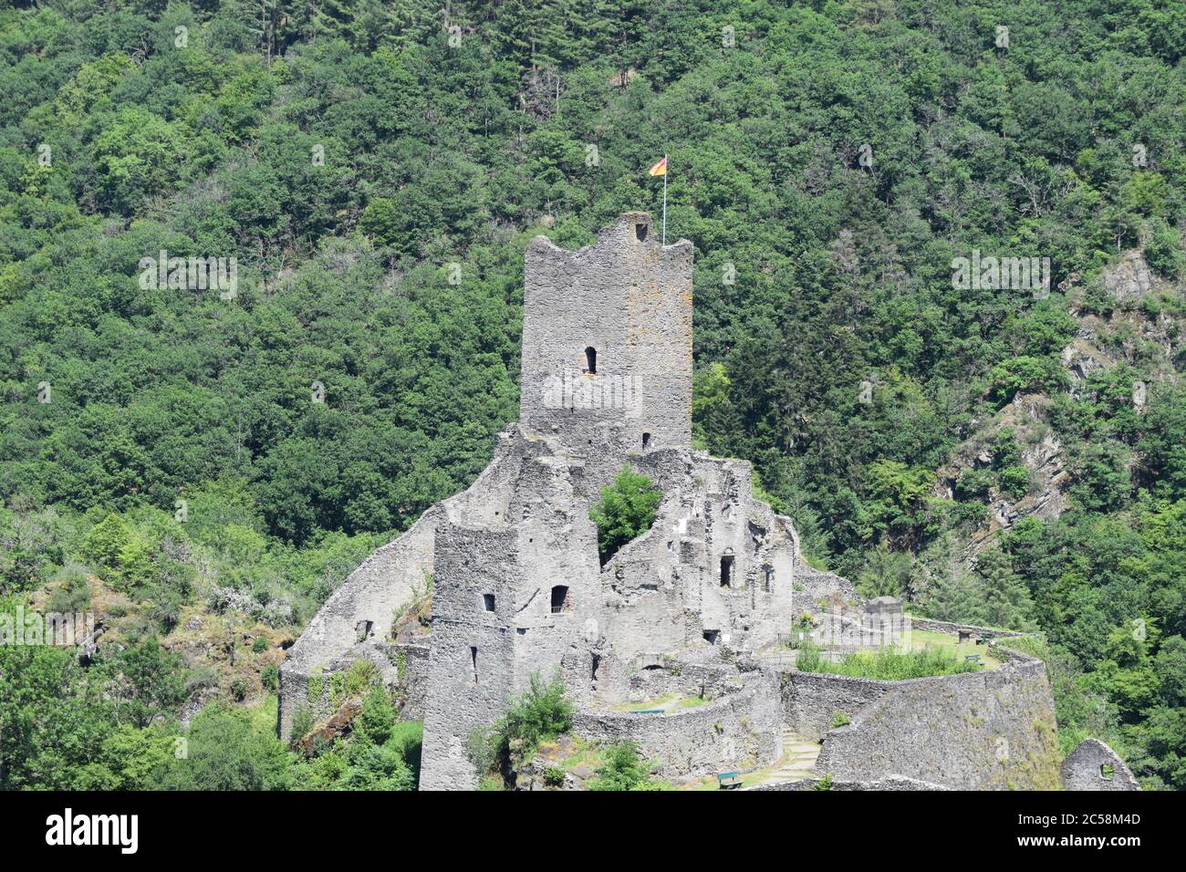 Ruins of oberburg and niederburg castles hi-res stock photography and ...