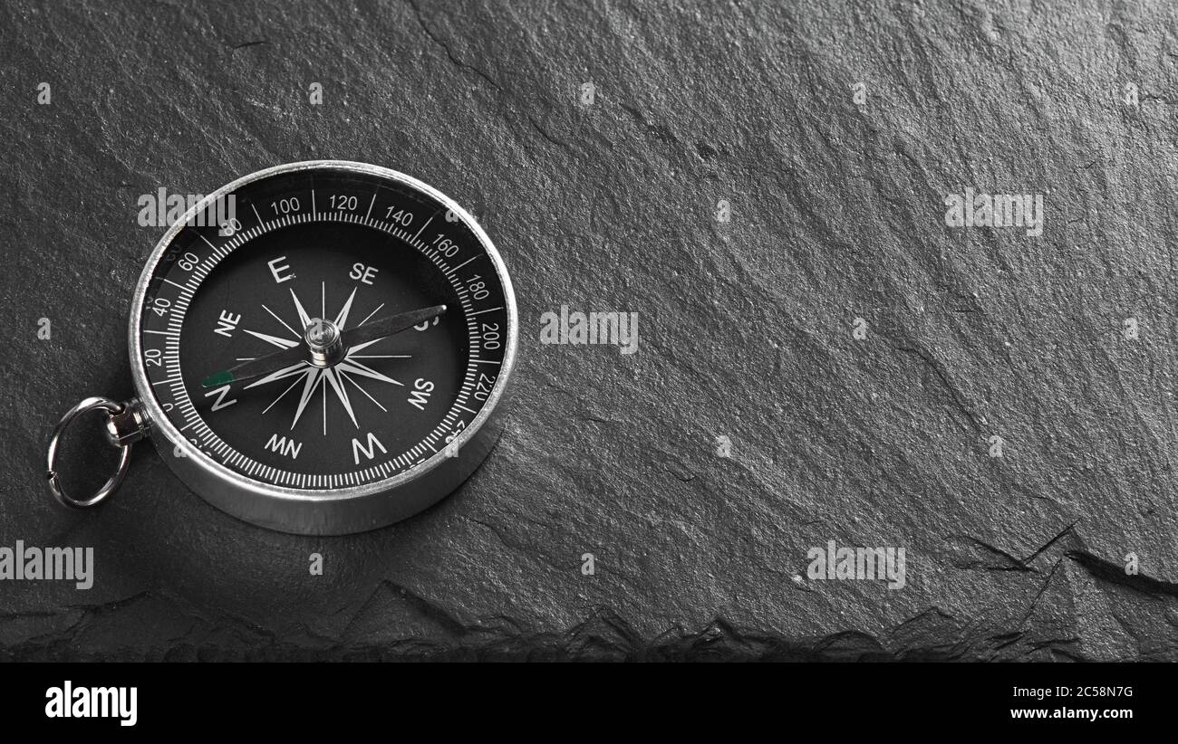 Top view compass copy hi-res stock photography and images - Alamy
