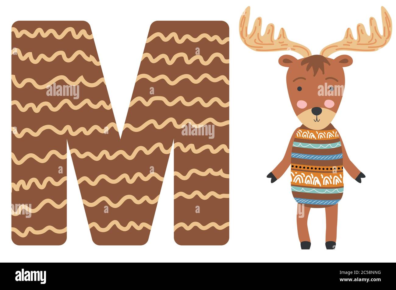 illustration of isolated animal alphabet Stock Vector Image & Art - Alamy
