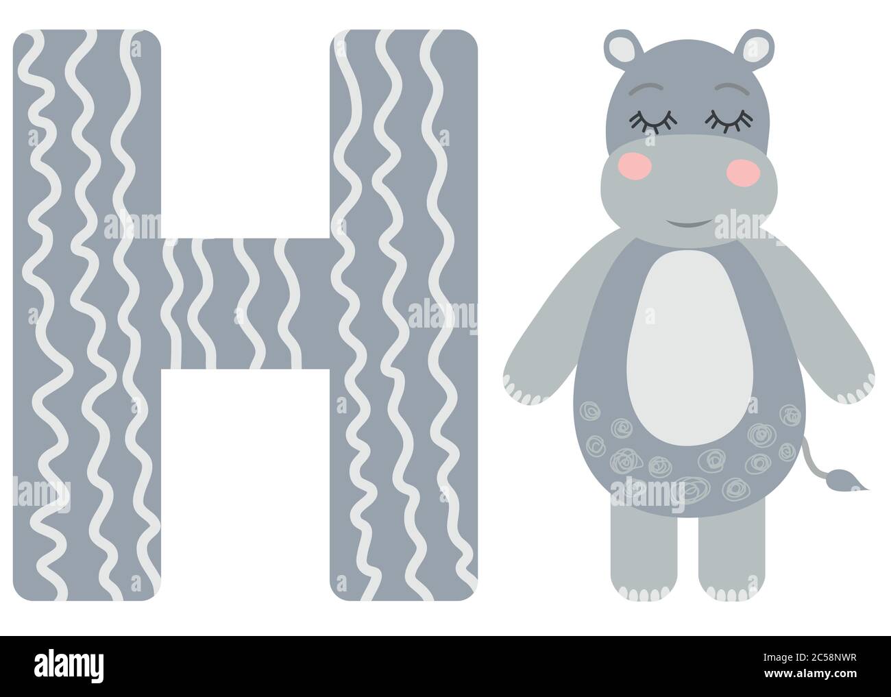 illustration of isolated animal alphabet Stock Vector Image & Art - Alamy