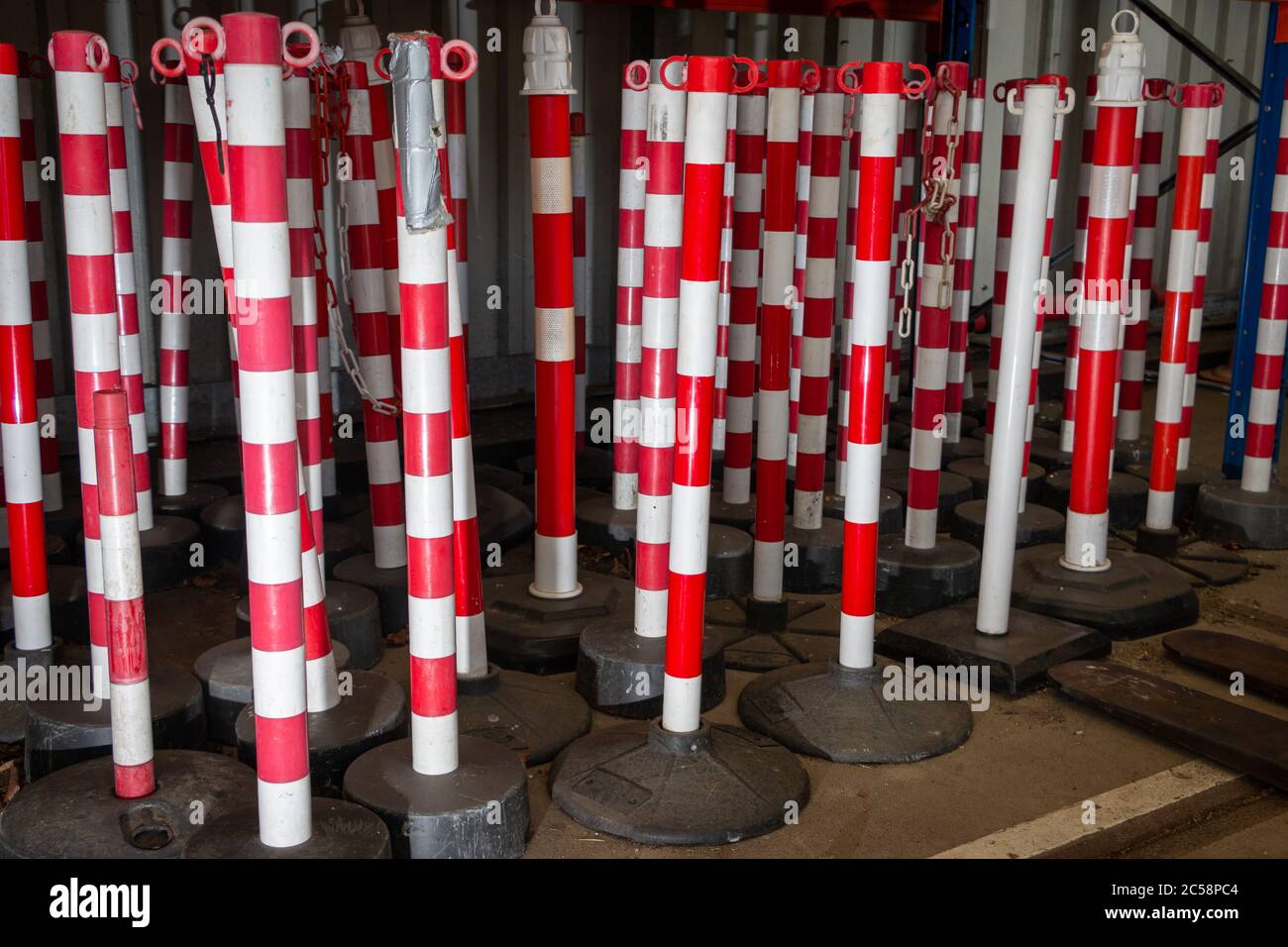 Striped pole poles hi-res stock photography and images - Alamy