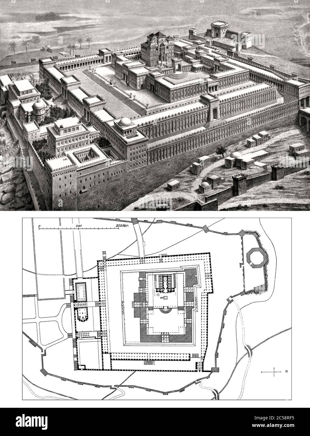 Solomon's temple jerusalem hi-res stock photography and images - Alamy