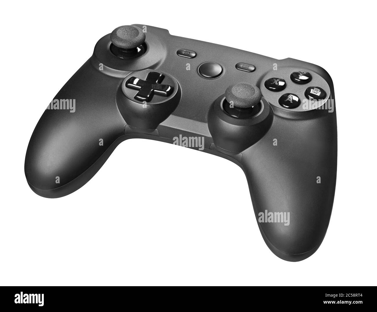 Gamepad isolated on a white background with clipping path Stock Photo ...
