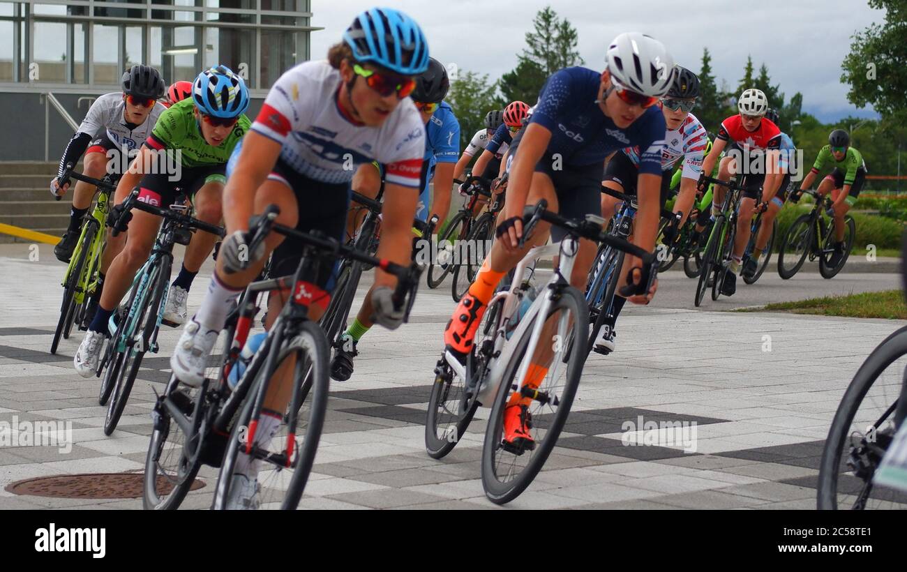 A photograph of bicycle race Stock Photo - Alamy