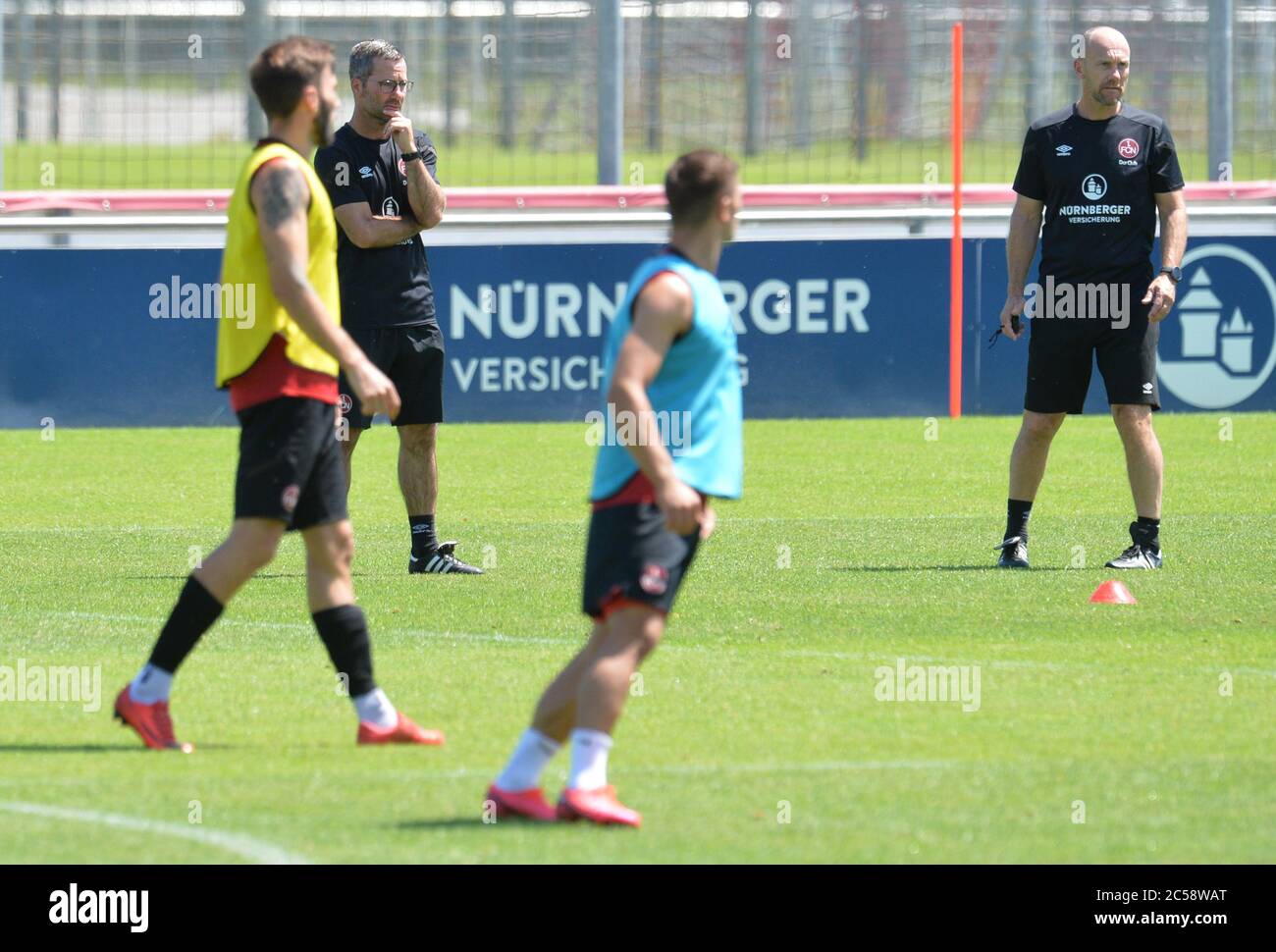 Nuremberg, Germany. 01st July, 2020. Football: 2nd Bundesliga, 1st FC ...
