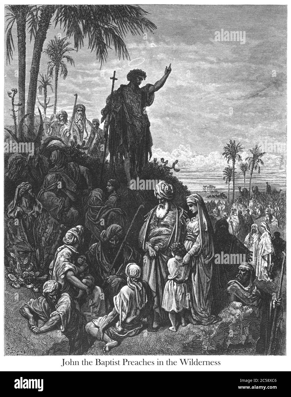 John the baptist and wilderness hi-res stock photography and images - Alamy