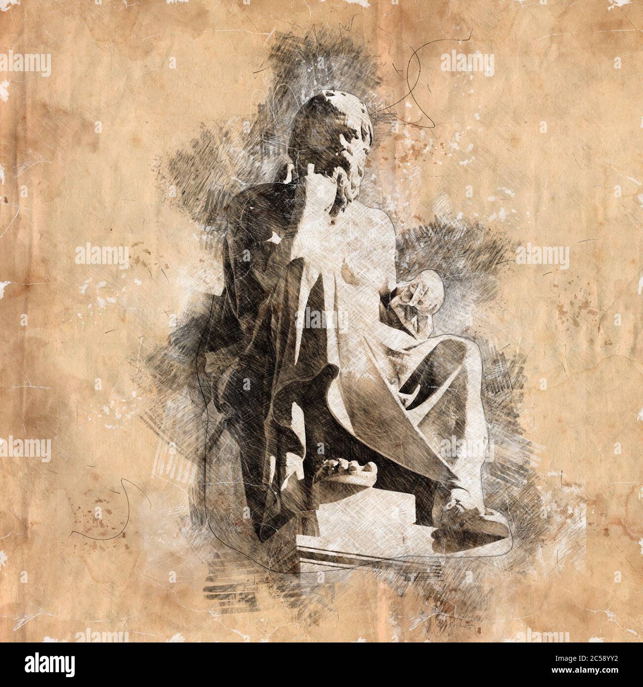 Philosopher Thinking High Resolution Stock Photography and Images - Alamy