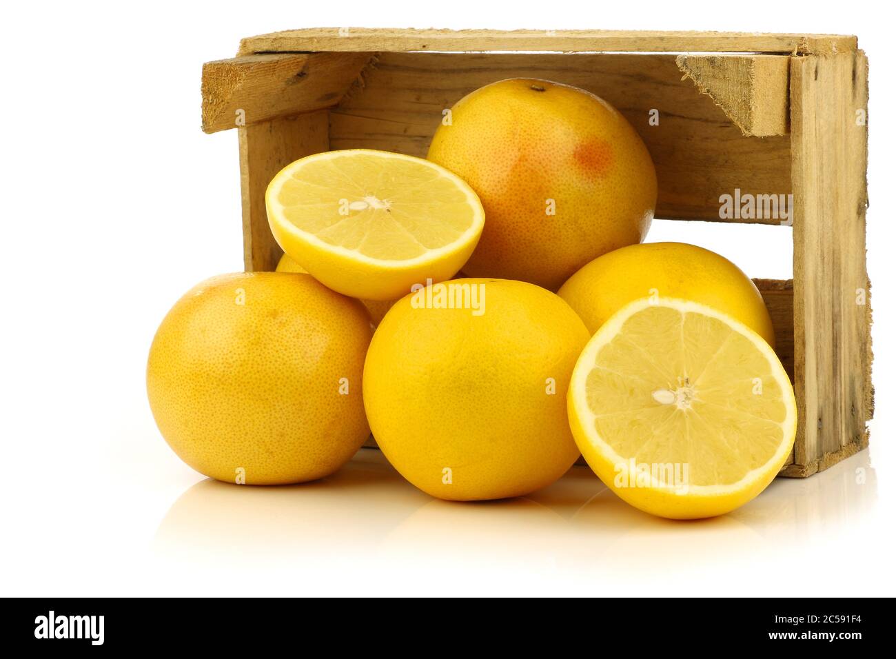 Red yellow grapefruit Cut Out Stock Images & Pictures - Alamy