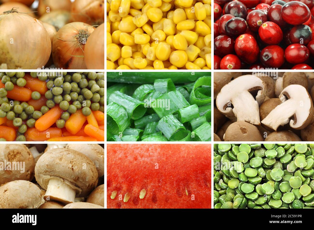collection of assorted colorful vegetables Stock Photo - Alamy