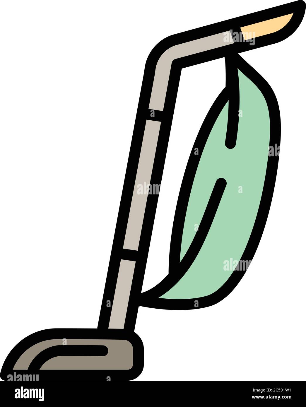 Stick vacuum cleaner icon. Outline stick vacuum cleaner vector icon for ...