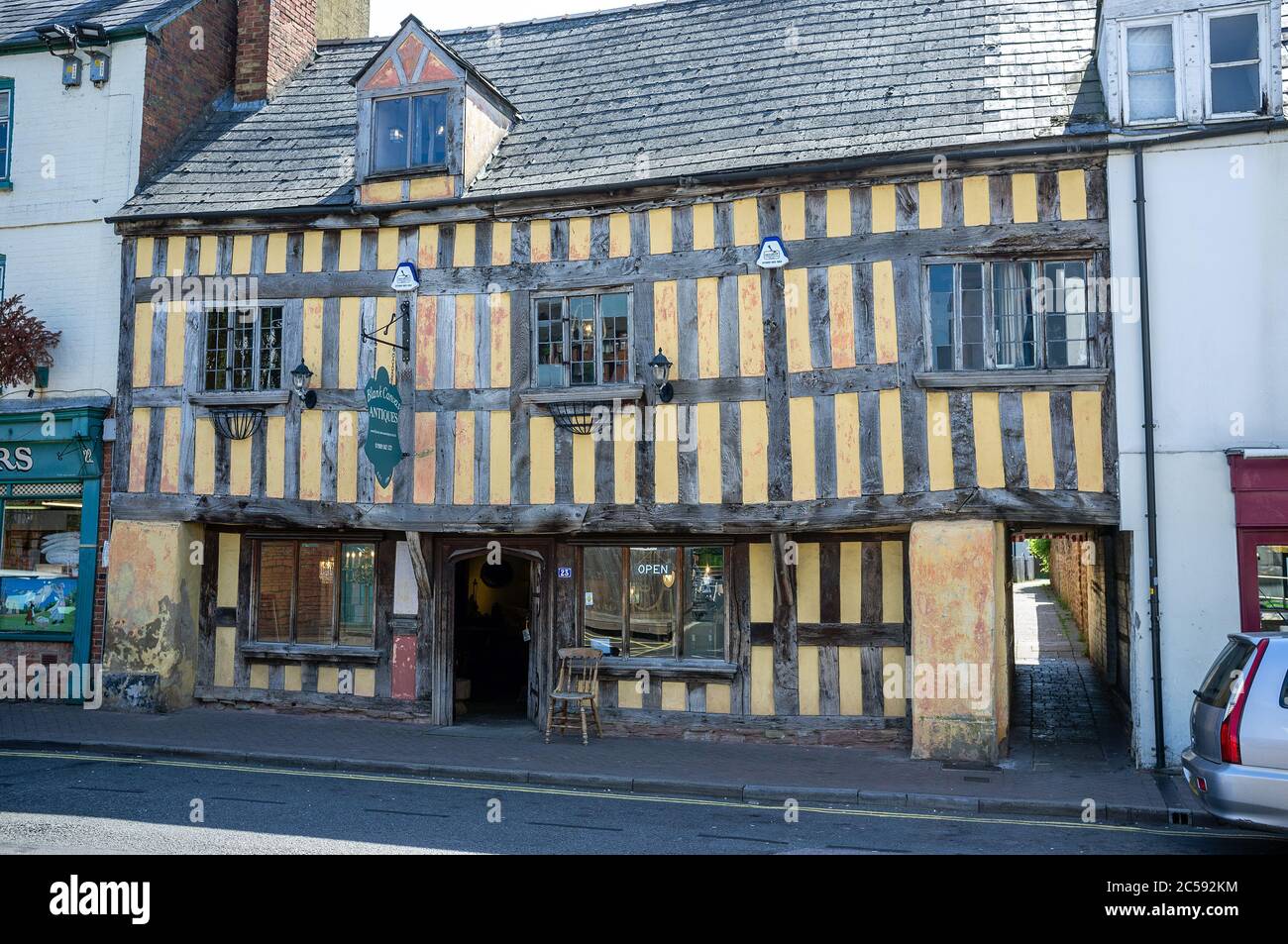 Old Timber Frame Building Stock Photo - Alamy