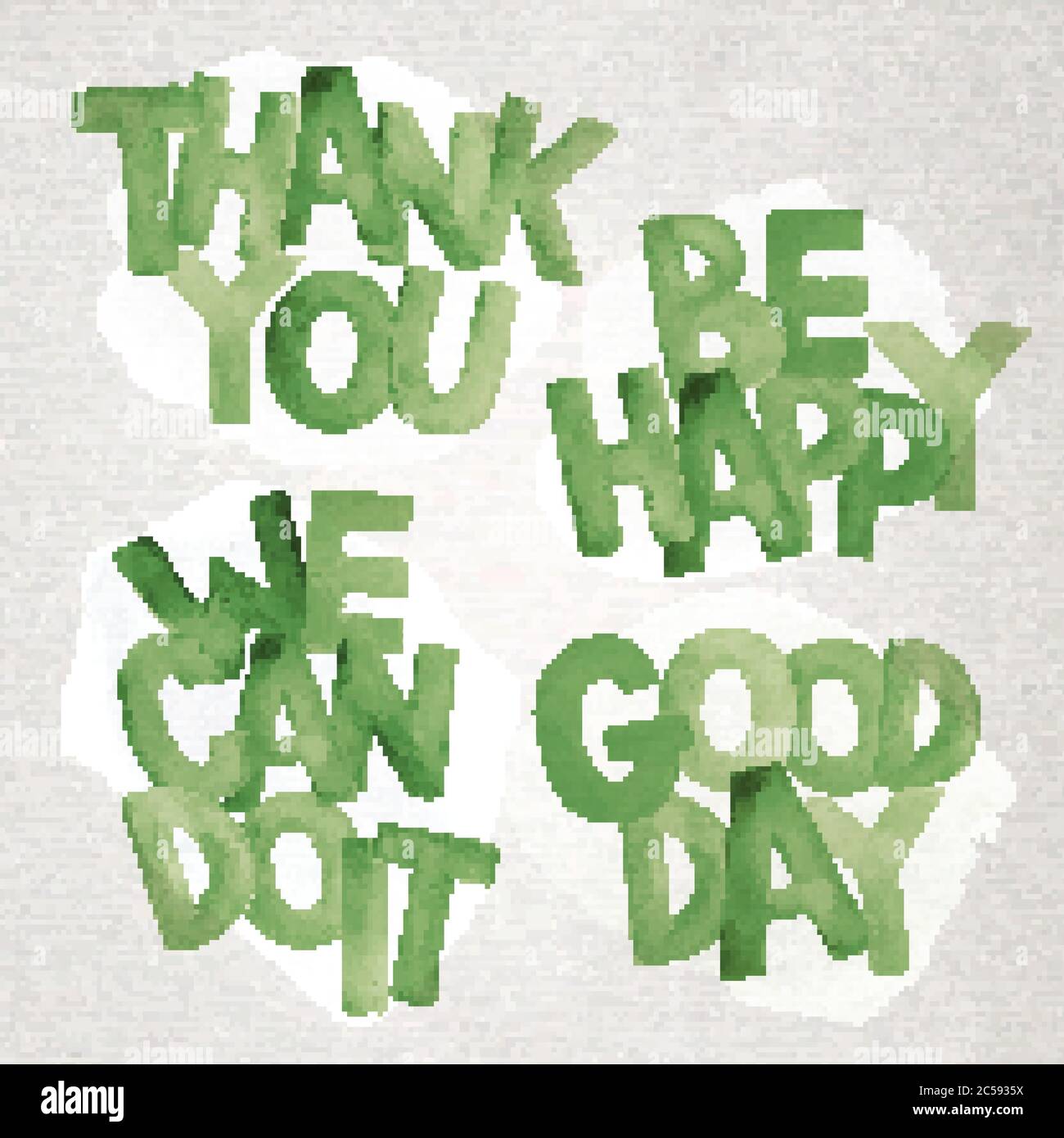 Handwritten style lettering Stock Vector Images - Alamy