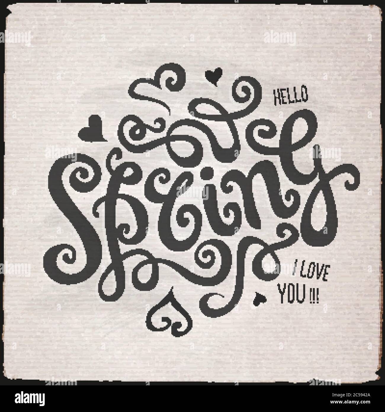 Hand writing sign season Stock Vector Images - Alamy
