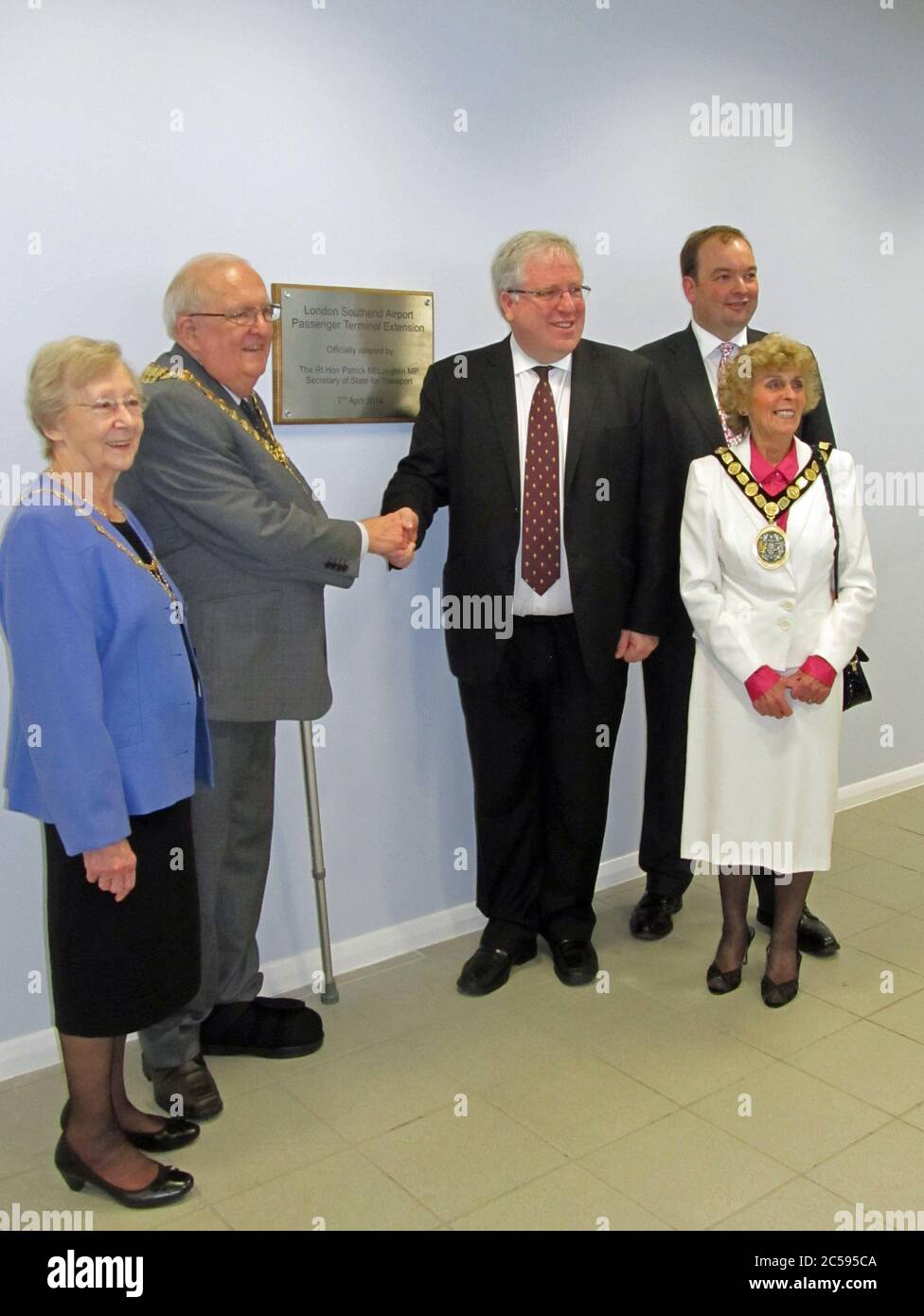 London Southend Airport new terminal building opening ceremony April ...