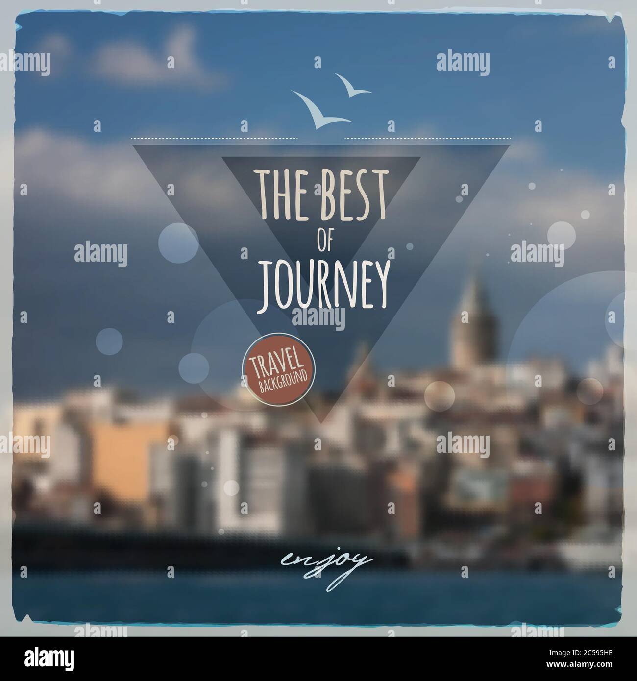 Creative graphic message for your summer design Stock Vector Image ...