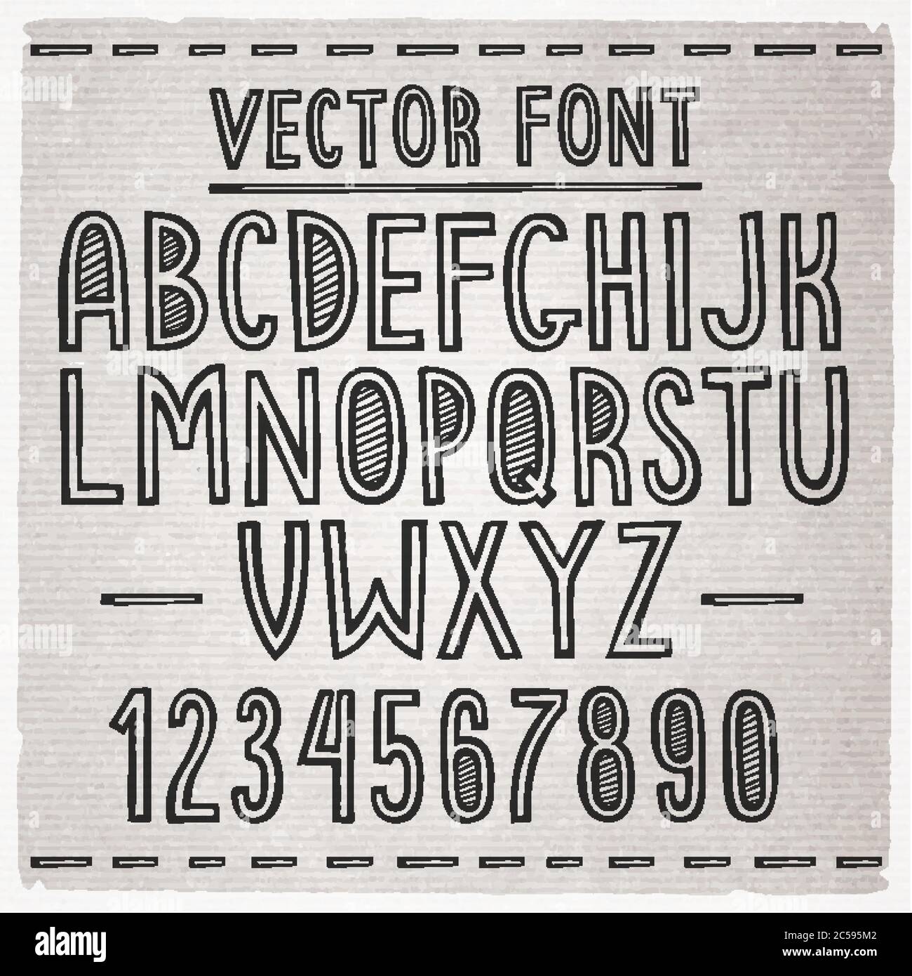 Alphabet letters engraving Stock Vector Images - Alamy