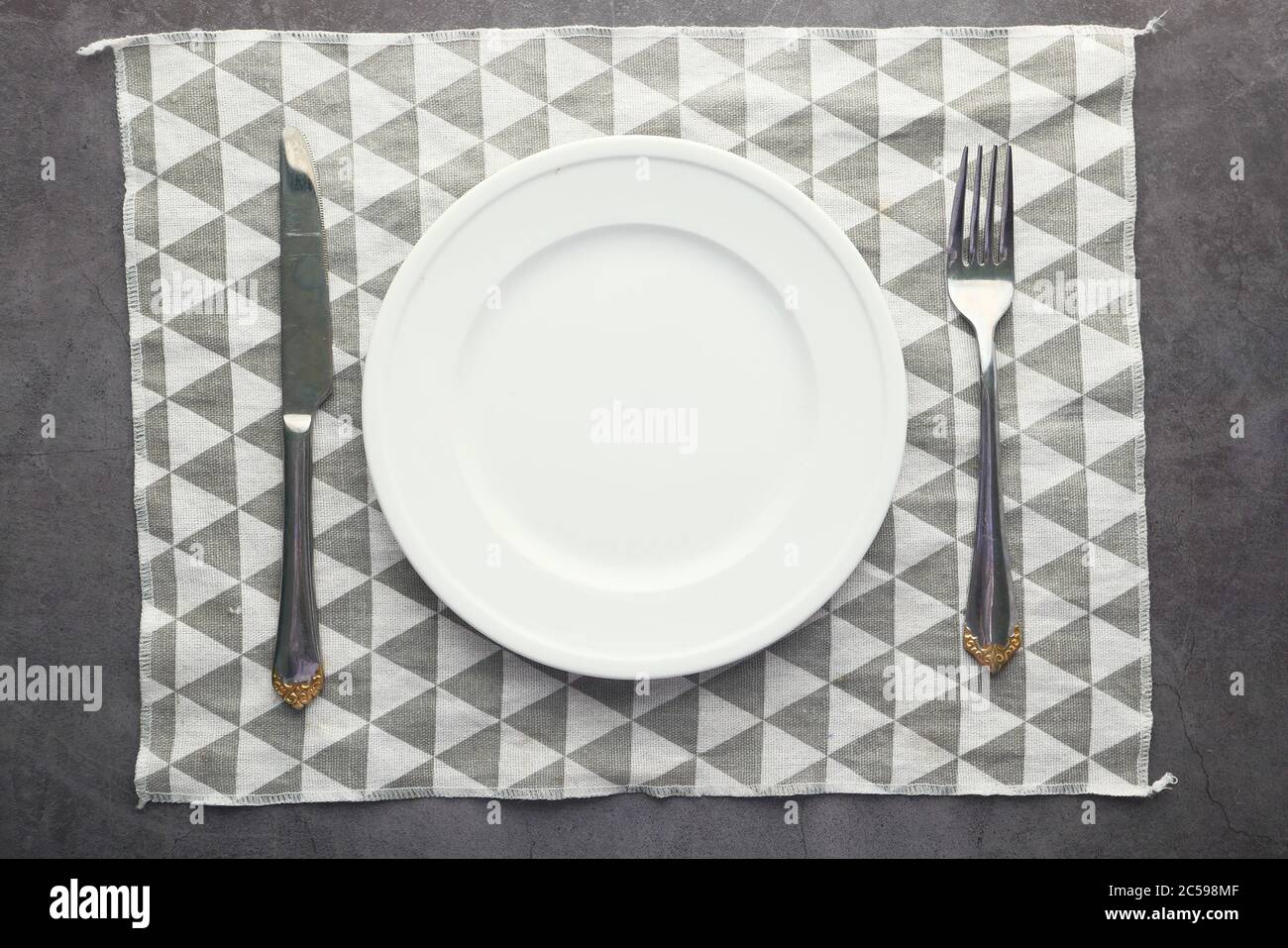 Silver fork knife isolated hi-res stock photography and images - Alamy