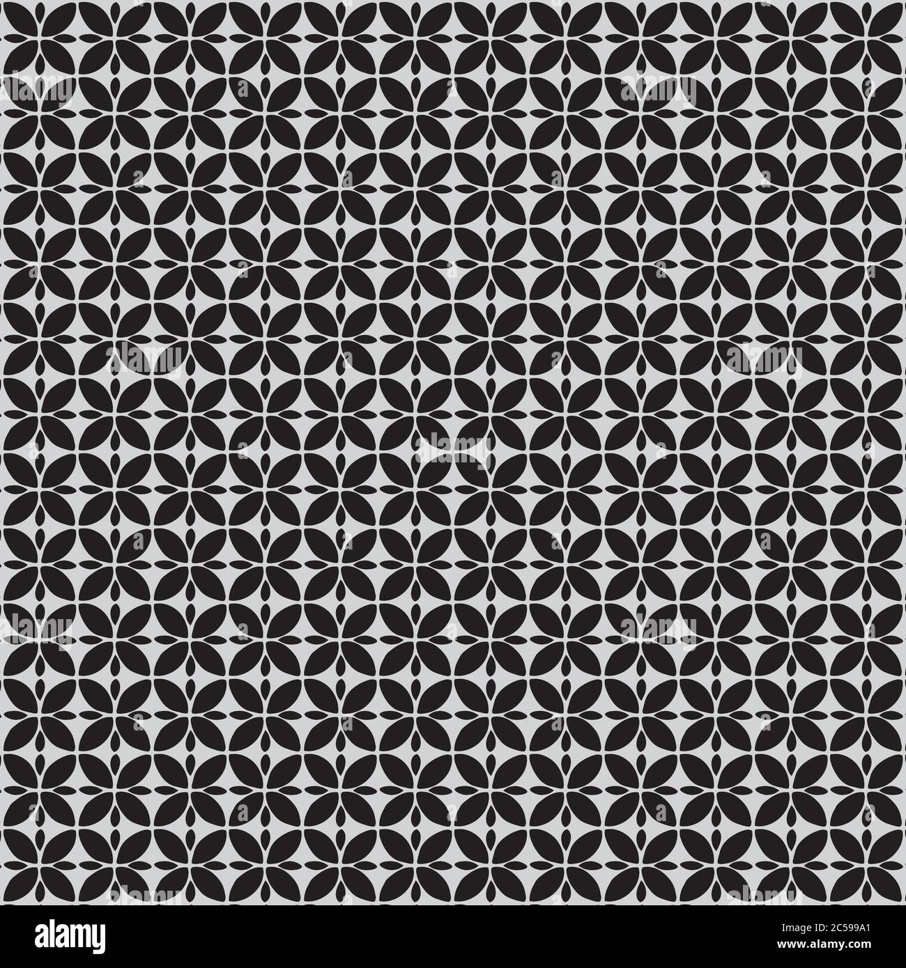seamless pattern modern style background black design art eps10 ...