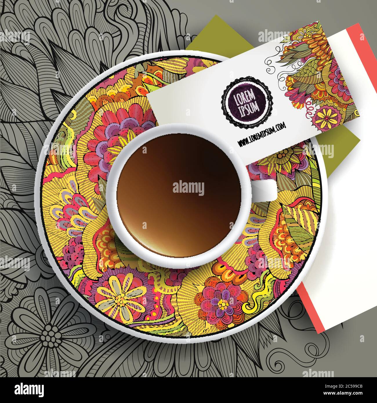 Vector Cup of coffee Stock Vector Image & Art - Alamy
