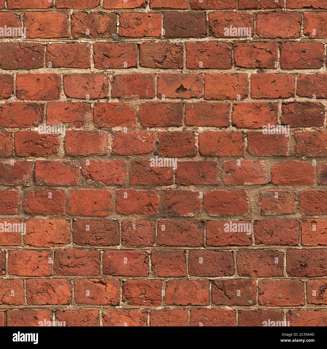 Old red brick wall texture Stock Photo - Alamy