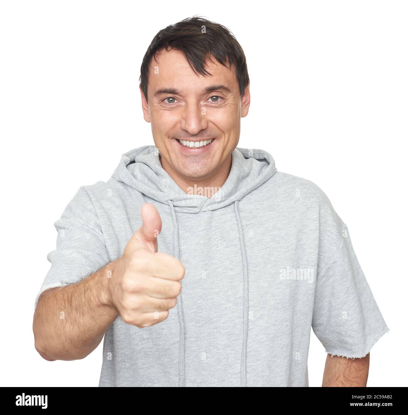 Guy wearing sweatshirt hi-res stock photography and images - Alamy