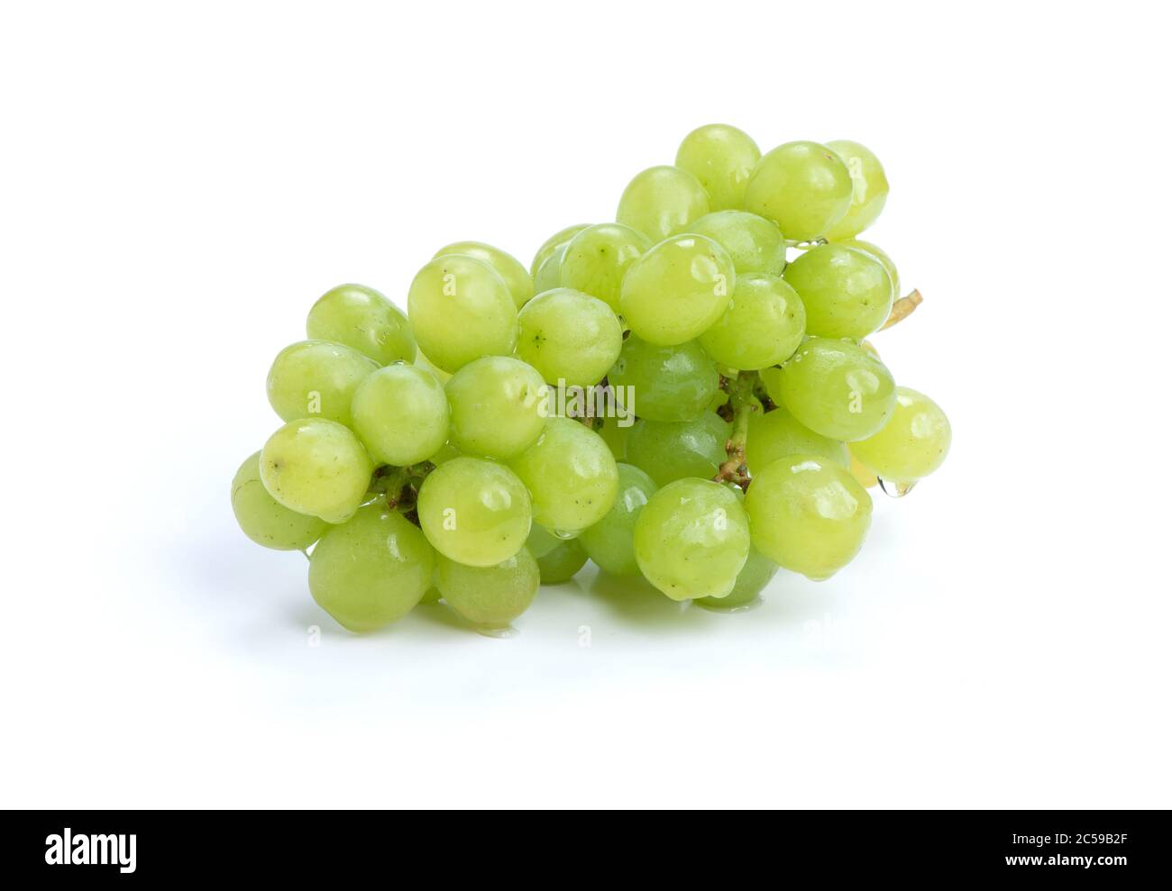 bunch of grapes isolated on a white background Stock Photo - Alamy
