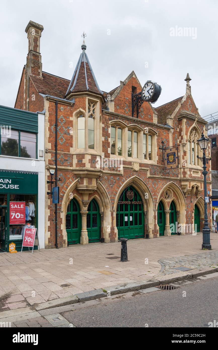 The Old Town Hall building in High Street, Berkhamsted, Hertfordshire ...
