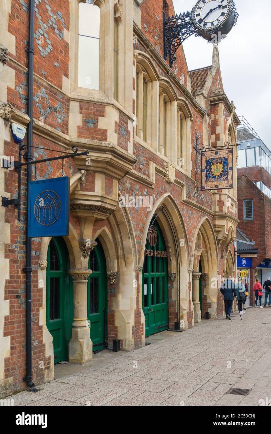 The Old Town Hall building in High Street, Berkhamsted, Hertfordshire ...