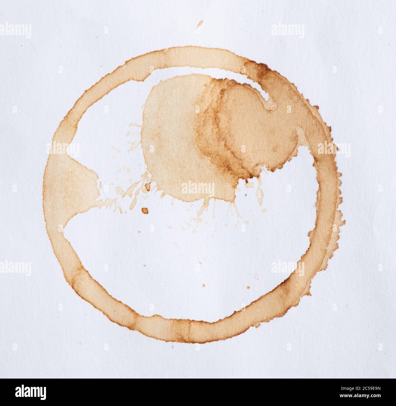 Coffee Spill Texture