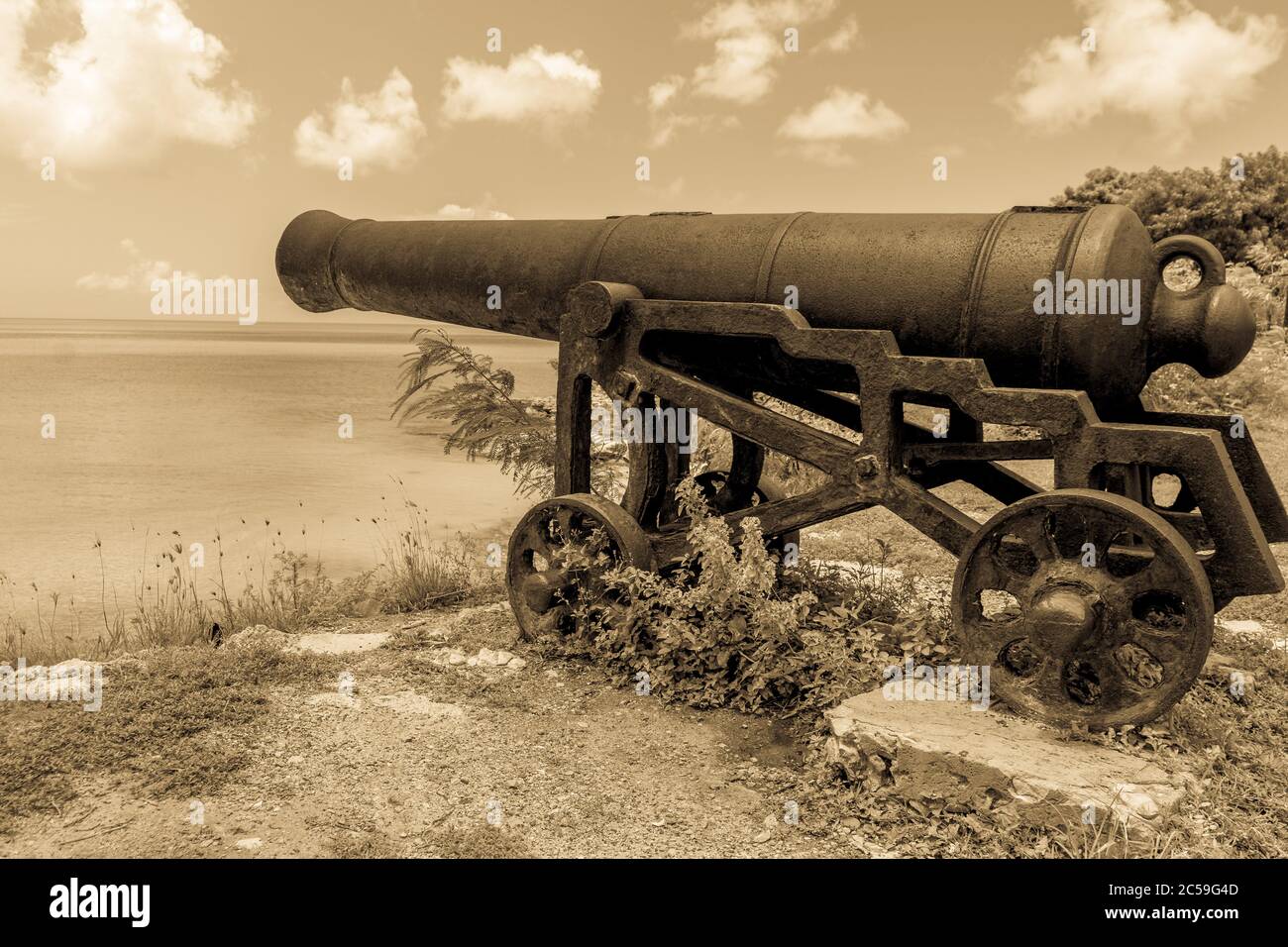 Fort james beach antigua hi-res stock photography and images - Alamy