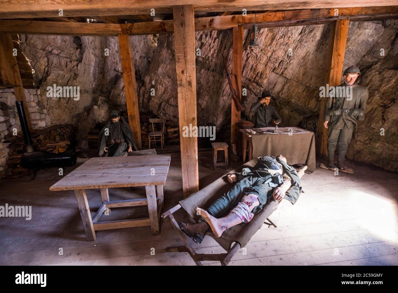 Dolomite trenches hi-res stock photography and images - Alamy