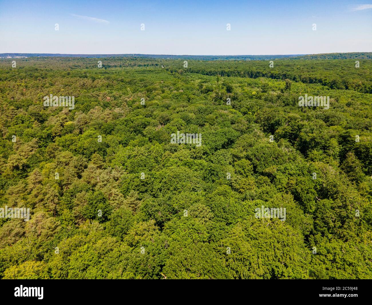 Fontainebleau aerial hi-res stock photography and images - Alamy