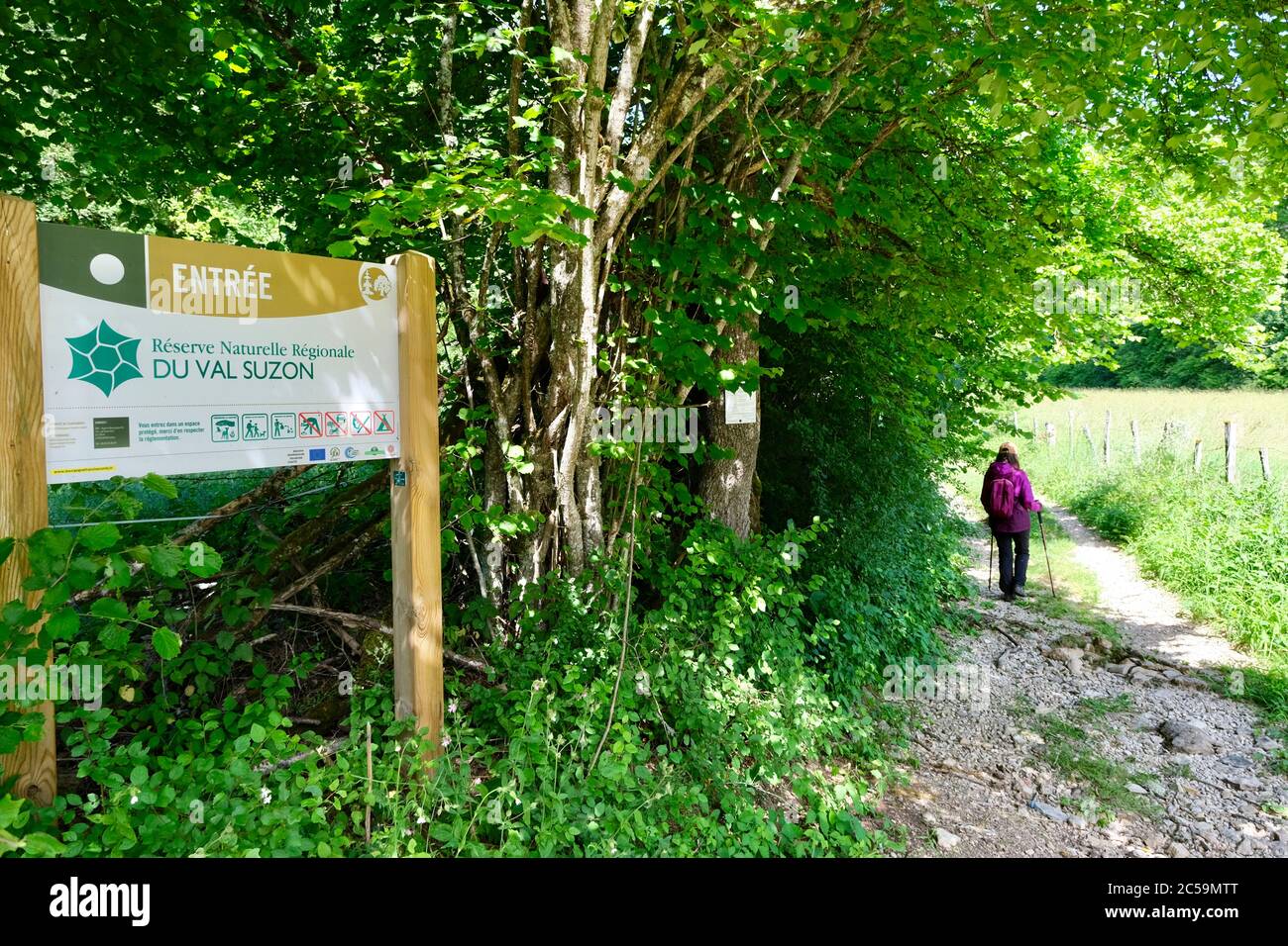 France, Cote d'Or, Val-Suzon, regional nature reserve of Val-Suzon ...
