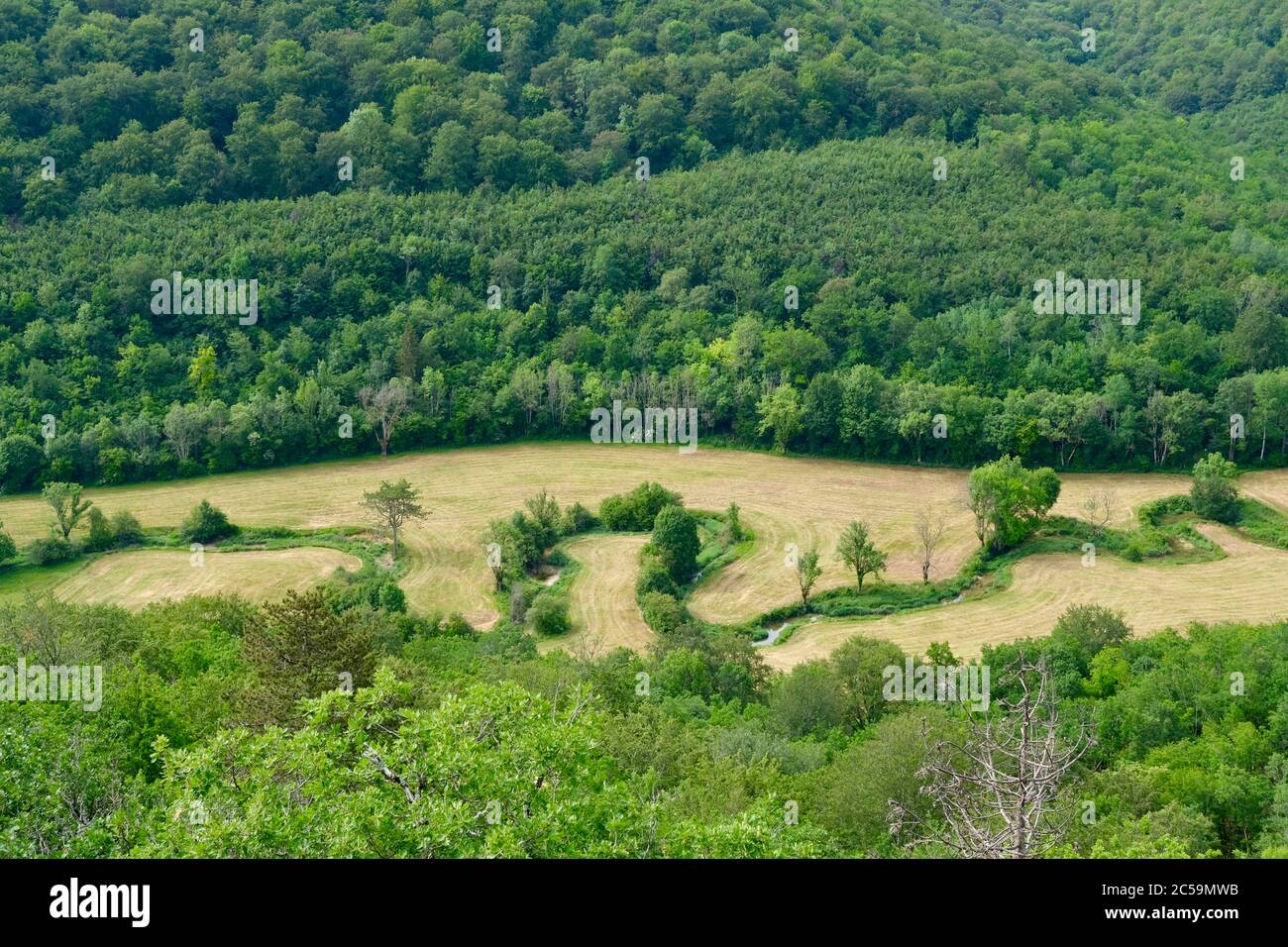 France, Cote d'Or, Val-Suzon, regional nature reserve of Val-Suzon ...