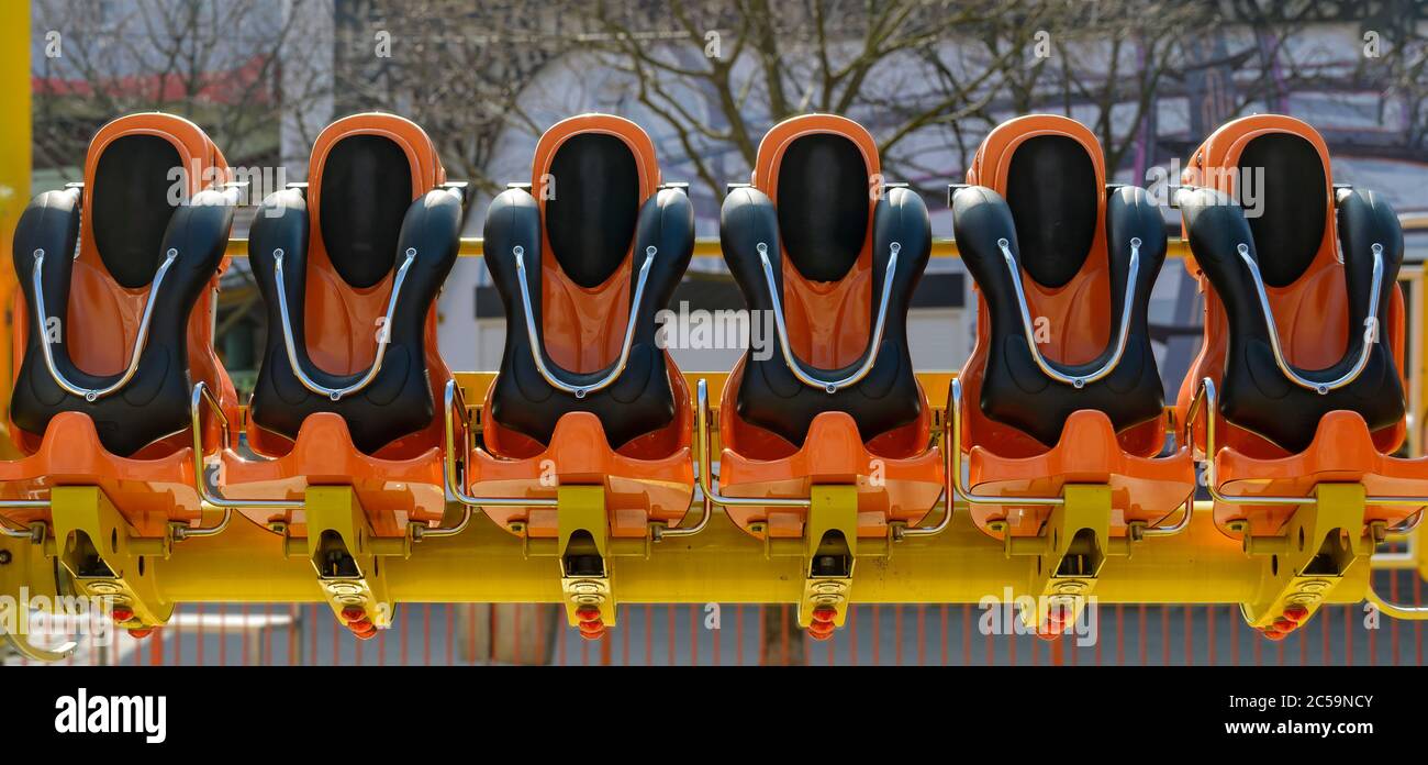 Roller coaster car hi-res stock photography and images - Alamy