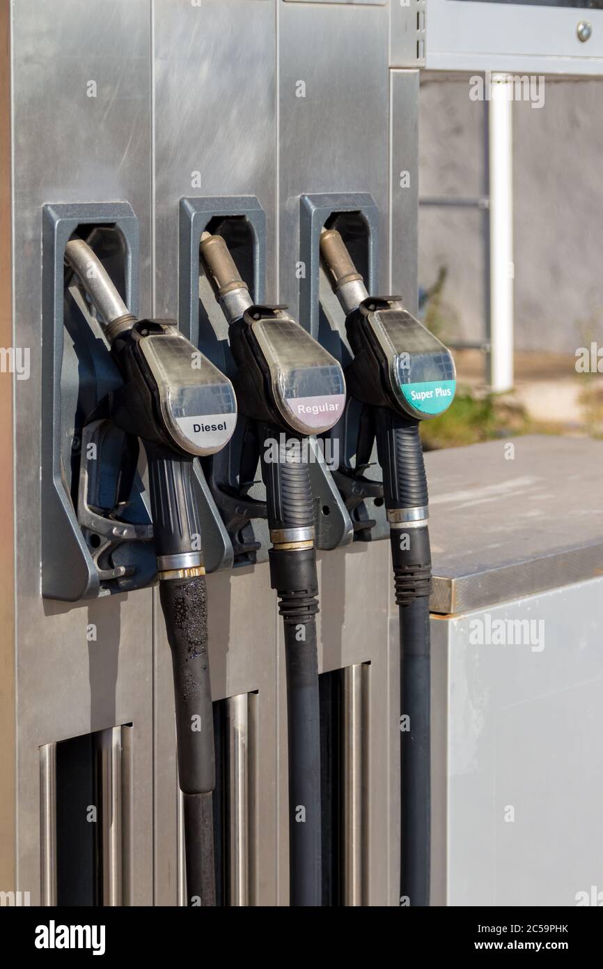 Gasoline vehicle fueling hi-res stock photography and images - Alamy