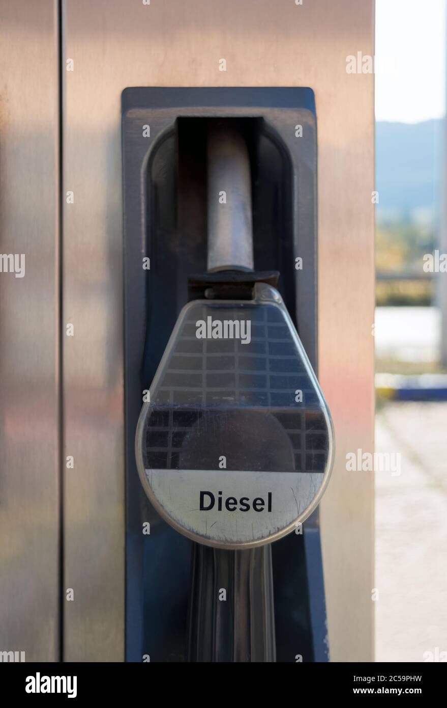 Eco diesel pump hi-res stock photography and images - Alamy