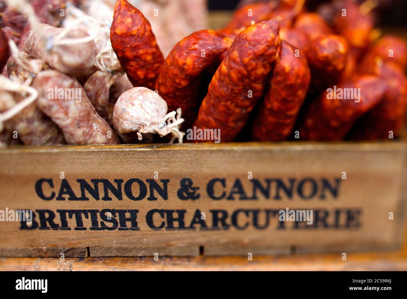 United Kingdom, London, British delicatessen Borough Market Stock Photo ...