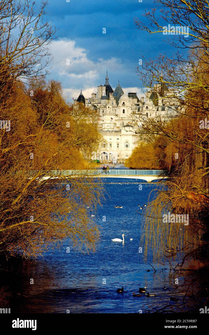 United Kingdom, London, greek park water feature Stock Photo - Alamy