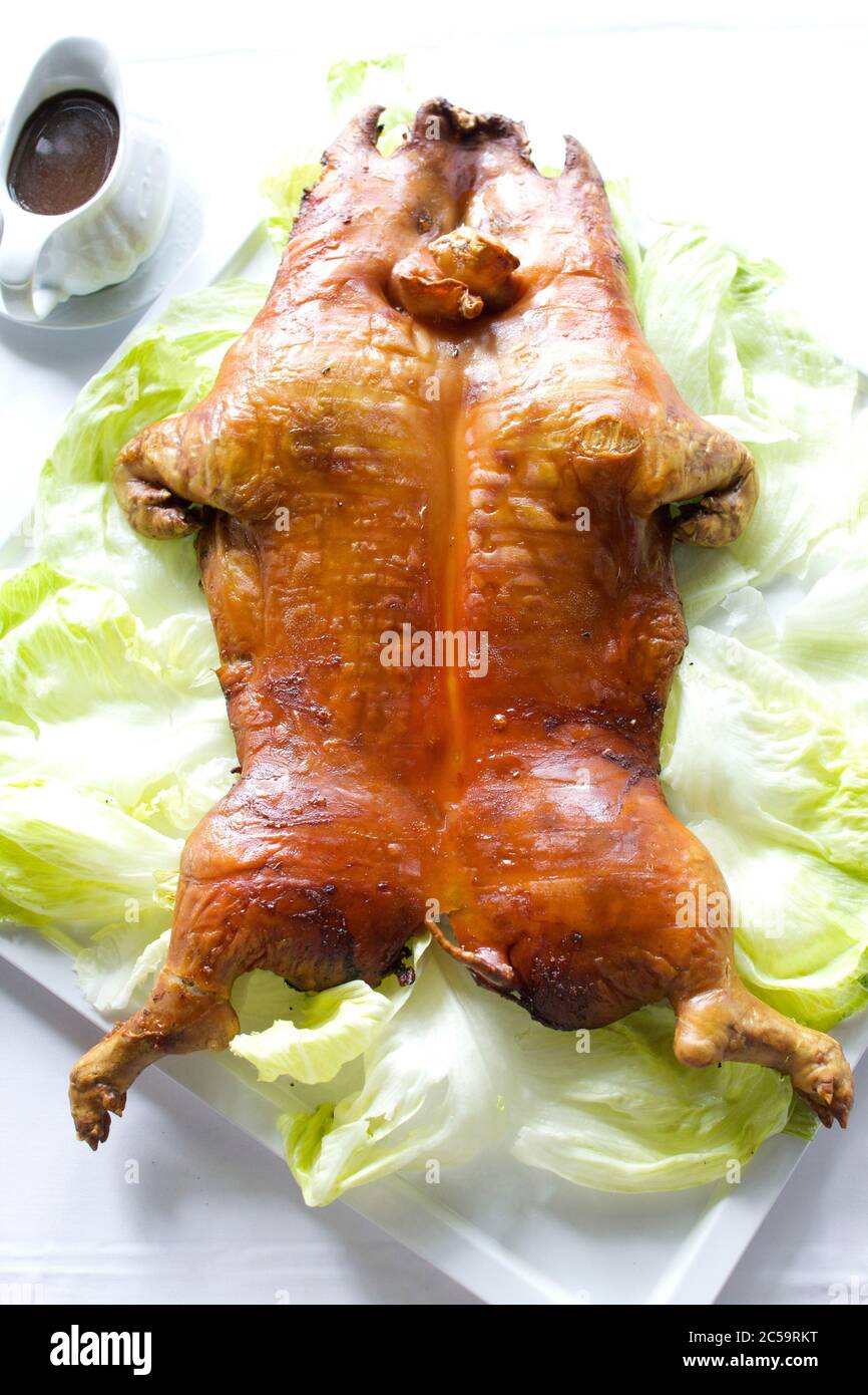 Suckling pig and spain hi-res stock photography and images - Alamy