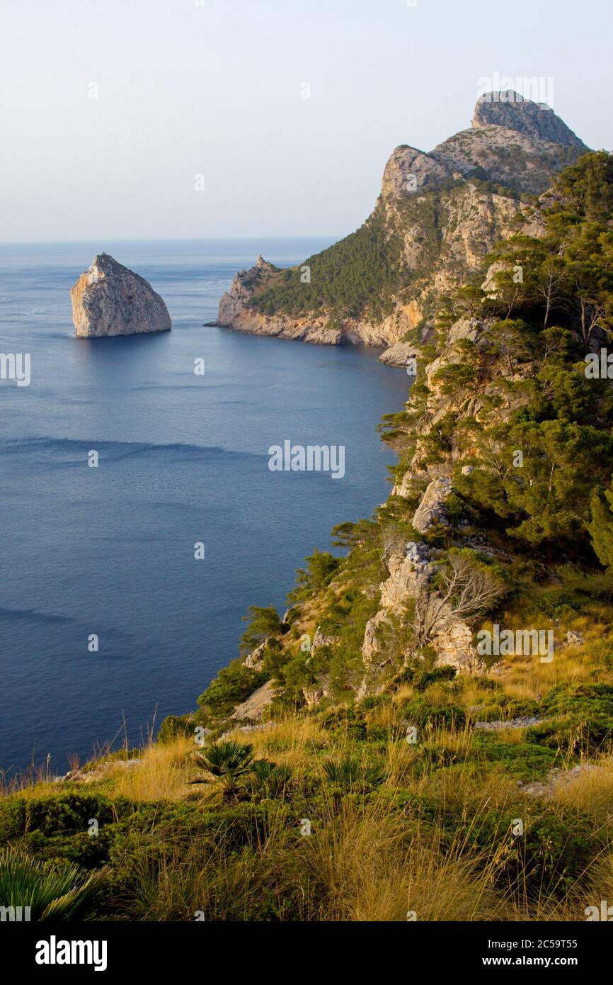 Spain, The Balearic Islands, island of Majorca, landscape near ...
