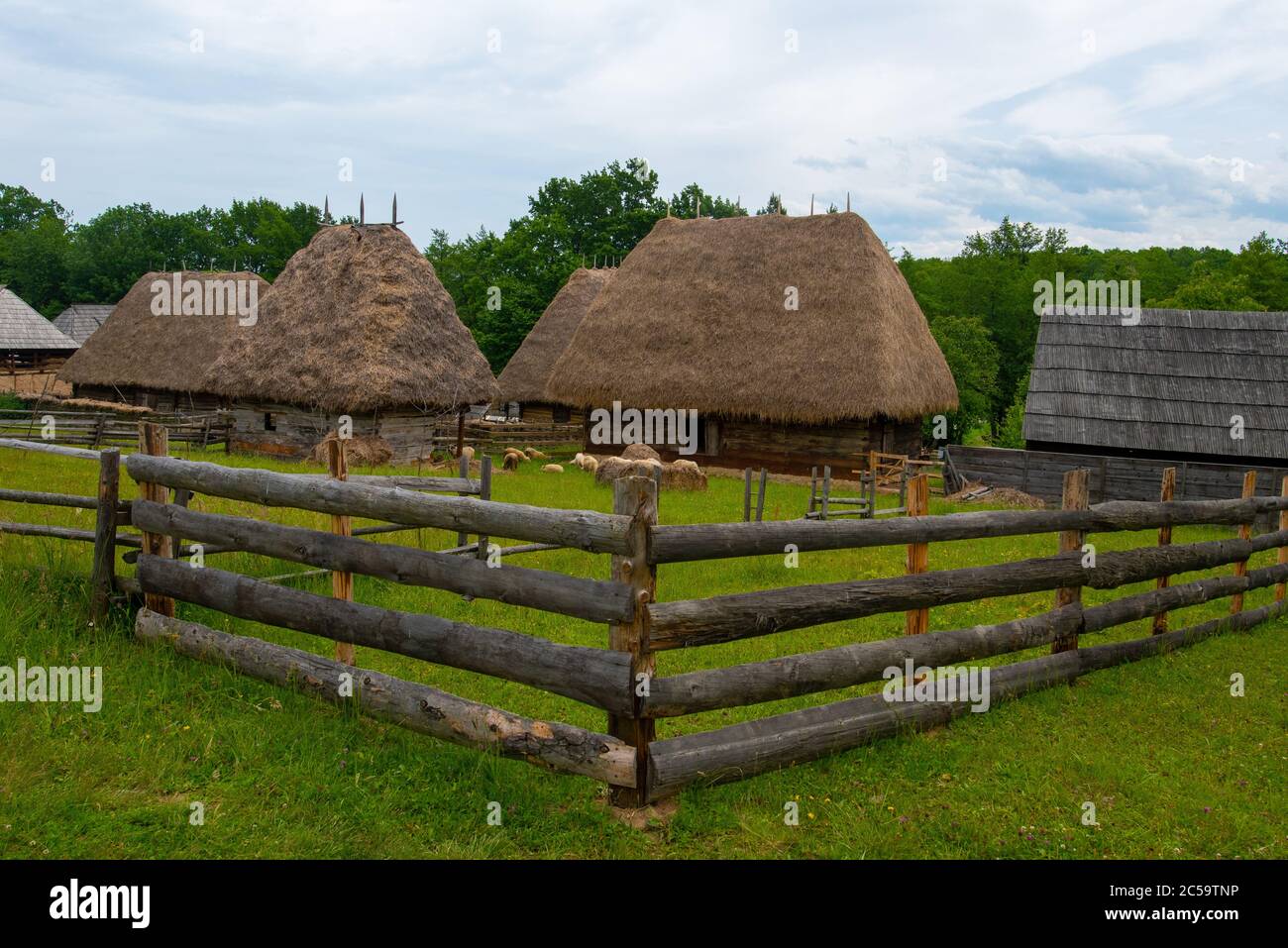 traditional house made of straw and clay Stock Photo - Alamy