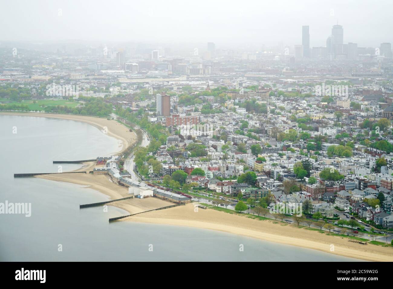 Boston waterfront spring hi-res stock photography and images - Alamy