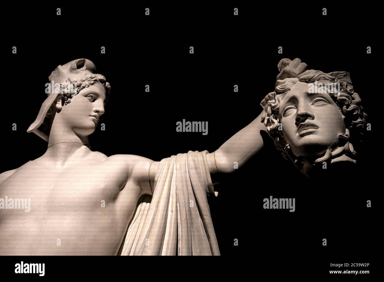 Perseus statue rome hi-res stock photography and images - Alamy