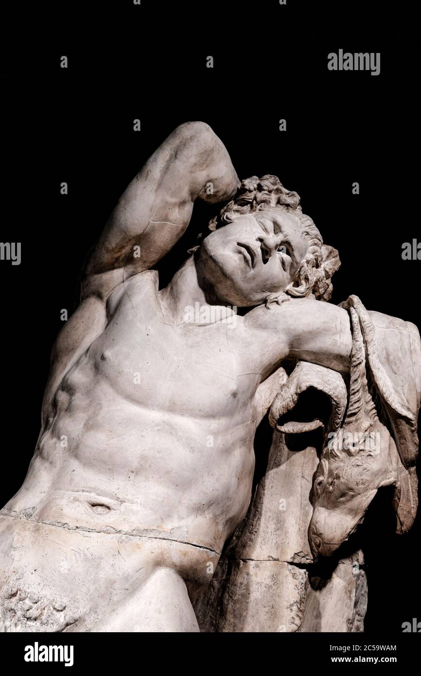 Barberini faun hi-res stock photography and images - Alamy