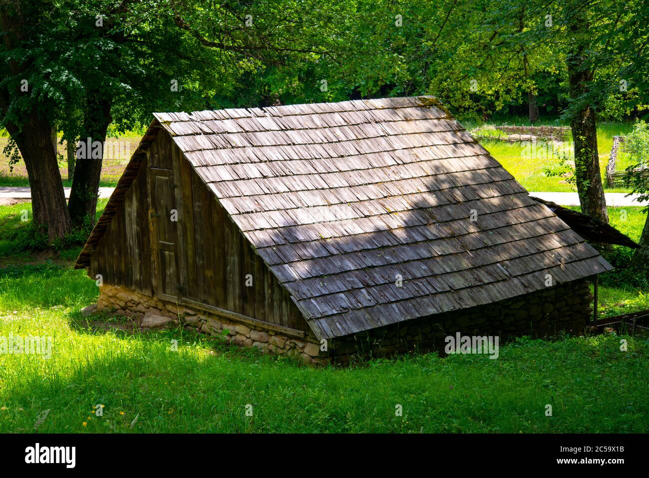 traditional house made of straw and clay Stock Photo - Alamy