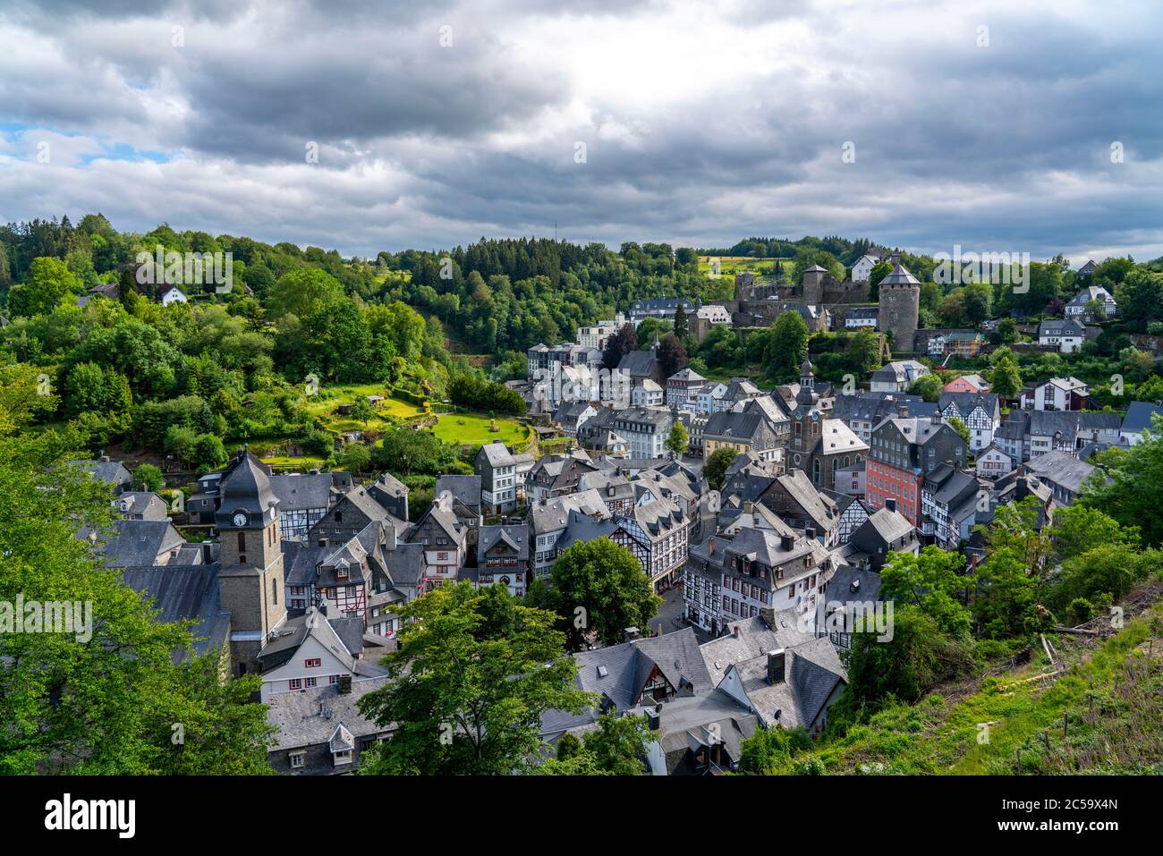 Monschau castle hi-res stock photography and images - Alamy